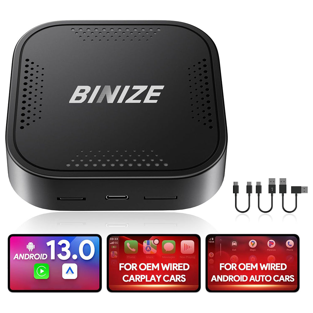 Android 13 Ai Box CarPlay for Car with Wired CarPlay/Android Auto – Binize