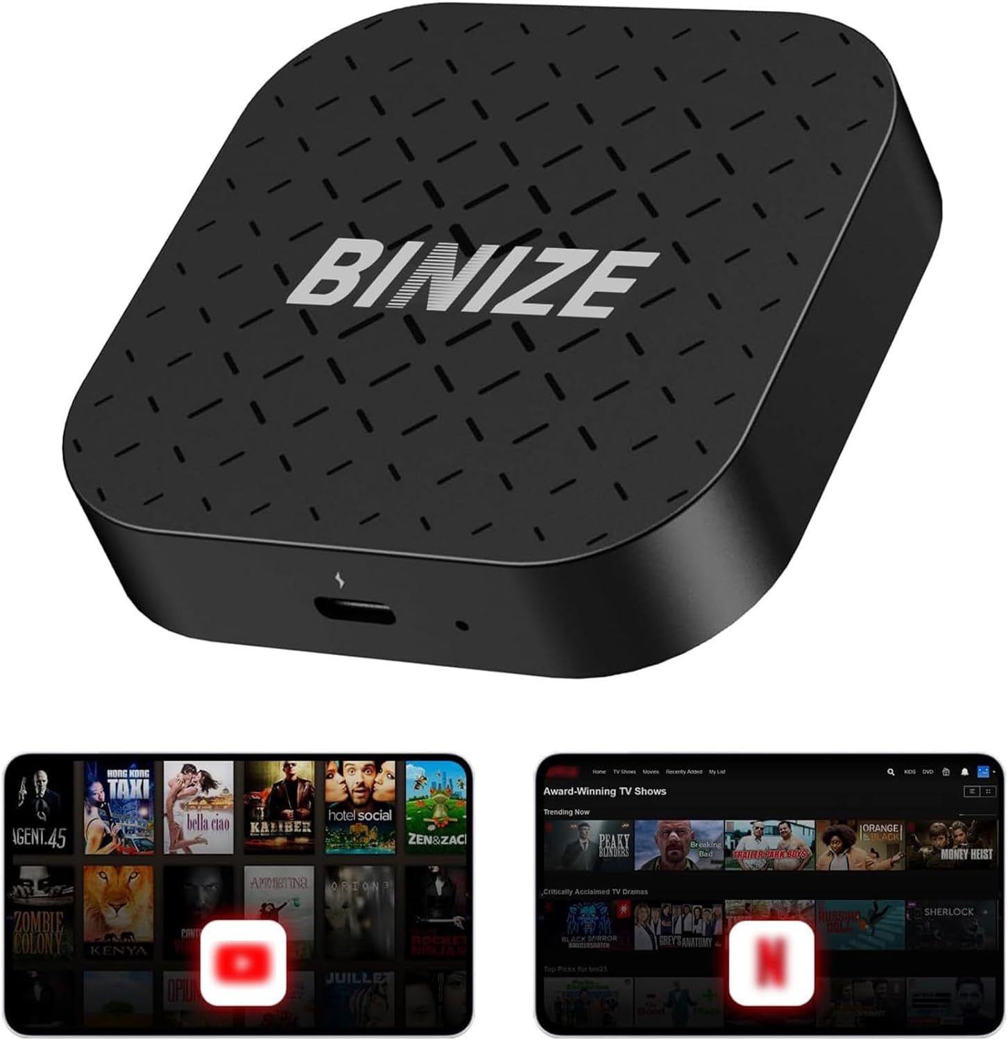 Android Car Play Box for Car with OEM Wired CarPlay/Android Auto – Binize