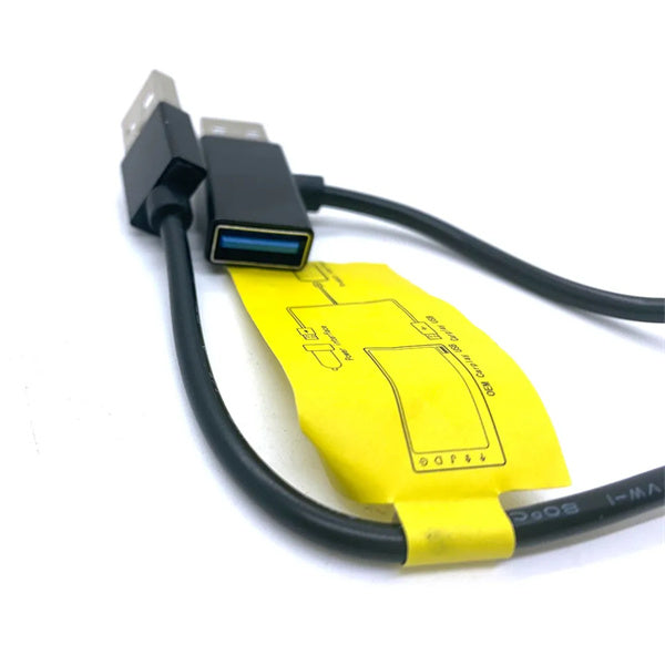 Binize Dual USB Data Power Splitter Y Cable for CarPlay AI BOX