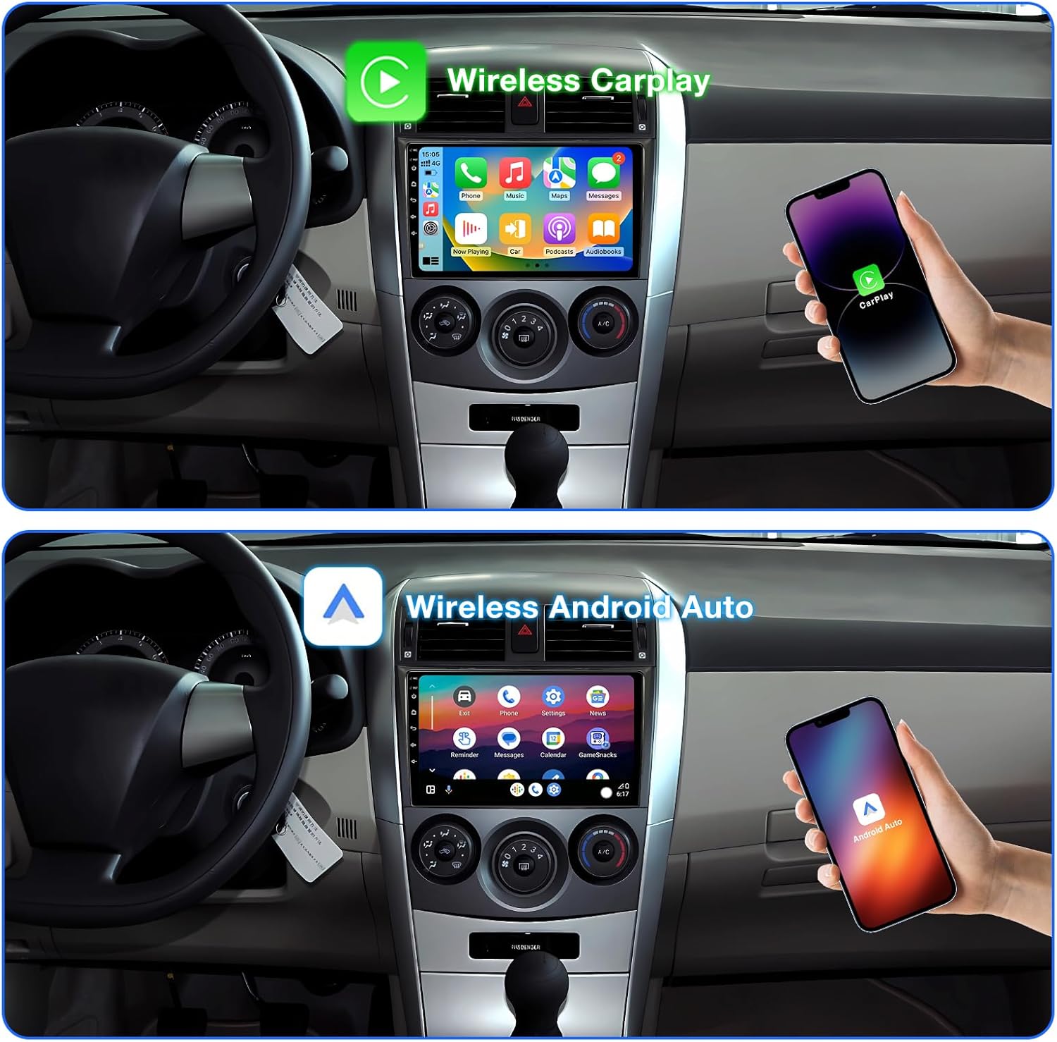 Bluetooth car stereo toyota corolla store
