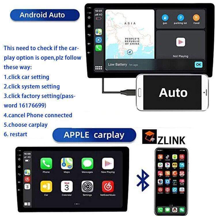 Binize 10 inch single din store